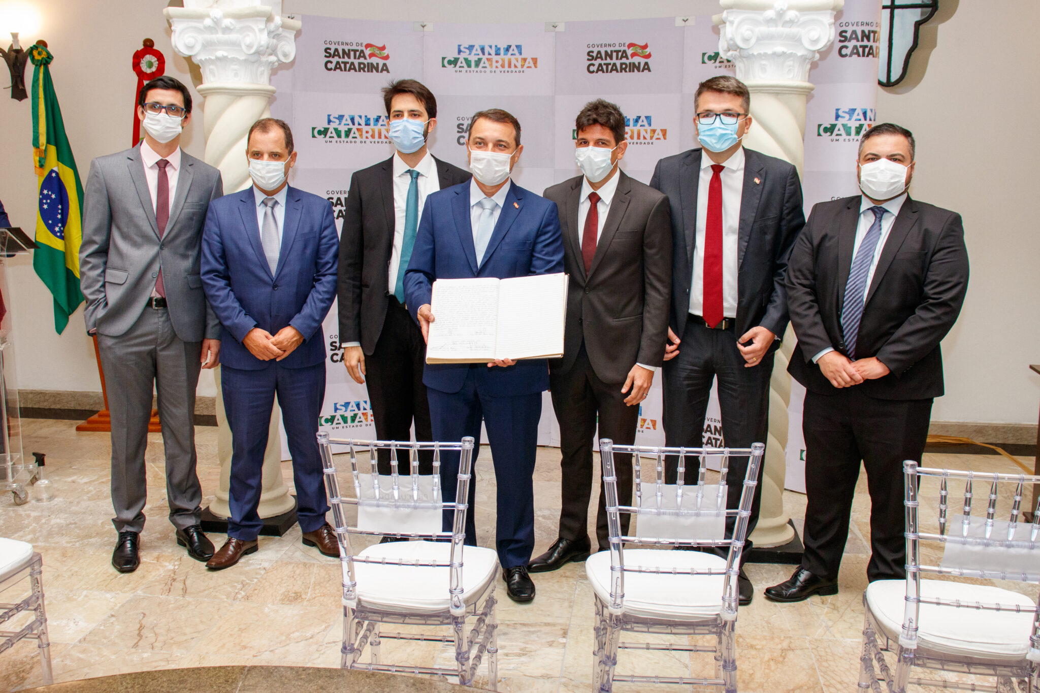 Três novos procuradores do Estado tomam posse em Santa Catarina – PGE – Procuradoria Geral do Estado